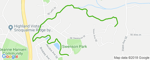 Deer Park Trail Mountain Biking Trail - Snoqualmie