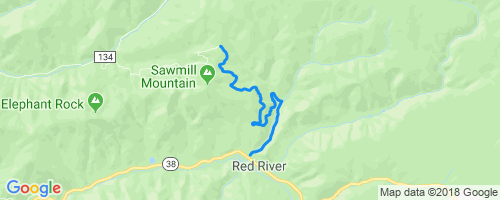 Mallette to Sawmill Pass Mountain Biking Trail - Red River, NM