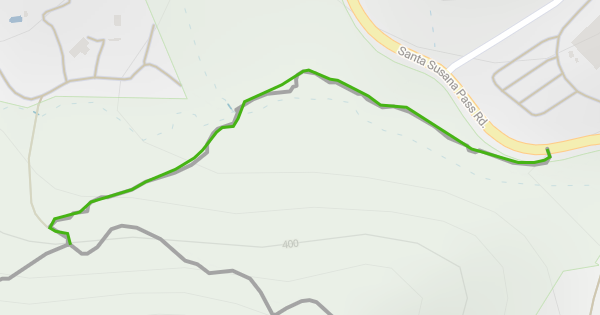 Spahn Ranch Mountain Biking Trail - Simi Valley, CA