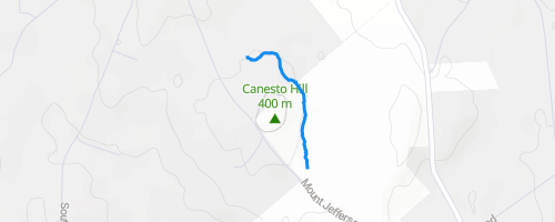 Canesto Hill Mountain Biking Trail - Hubbardston, MA