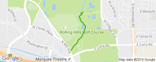 Crosscut Canal Mountain Biking Trail - Tempe, Arizona