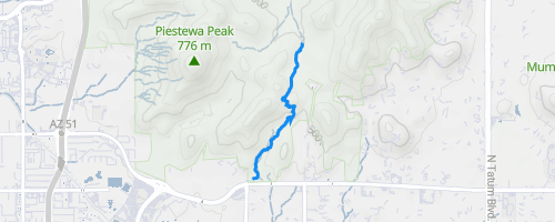 Quartz Ridge (8a) Hiking Trail - Phoenix, Arizona