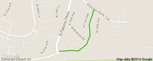 Sonoran Foothills Multi Trail - Phoenix, Arizona