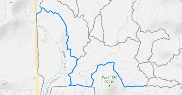 Lower Hawes Multi Trail - Hawes, Mesa, Arizona
