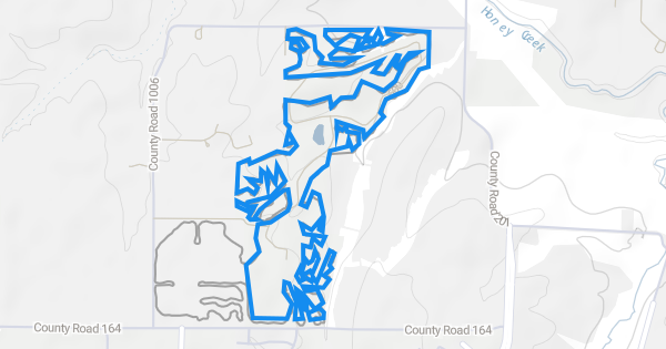 Erwin Park Mountain Biking Trail - McKinney, Texas