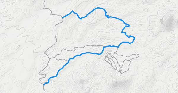 Doña Ana East Mountain Biking Trail - Las Cruces, NM