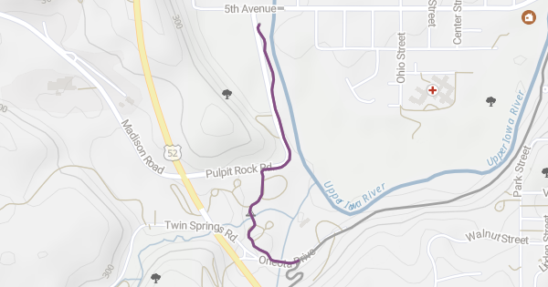 Trout Run Trail Mountain Biking Trail - Decorah, IA