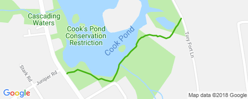Cooks Pond South Connector Multi Trail - Worcester