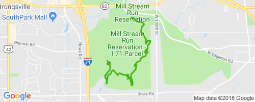 Royalview Yellow Mountain Biking Trail - Strongsville