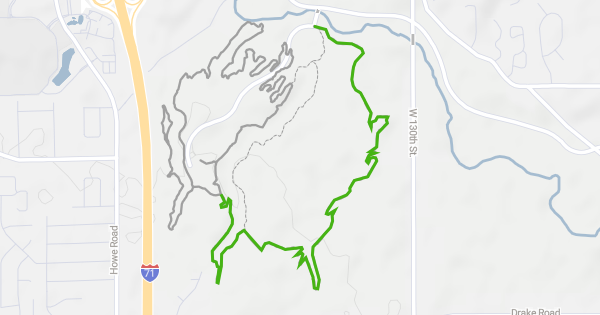 Royalview Yellow Mountain Biking Trail - Strongsville