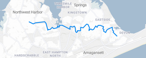 Paumanok Path (Fosters to Cross Hwy) Multi Trail - East Hampton, NY