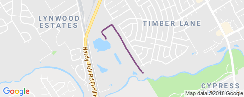 Timberlane Bike Path Mountain Biking Trail - Spring