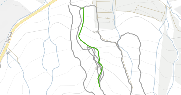 Natural trail Mountain Biking Trail - Handlová