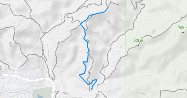 Marr Ranch Road Mountain Biking Trail - Simi Valley