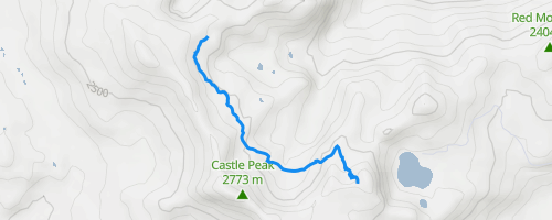 Warren Lake Trail (Castle Valley) Hiking Trail - Truckee