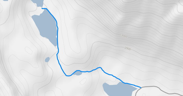 Chamberlain Basin Hiking Trail - Stanley, Idaho
