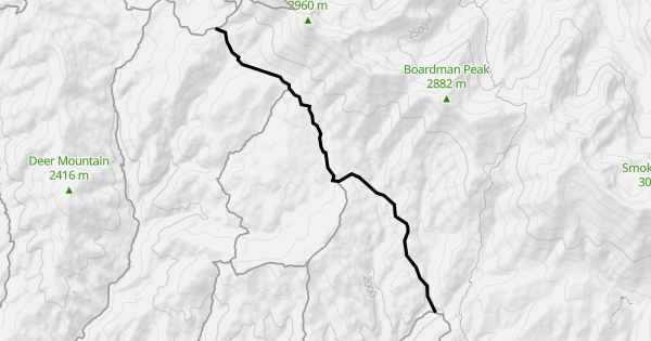 Bremner Trail Mountain Biking Trail - Fairfield, Idaho