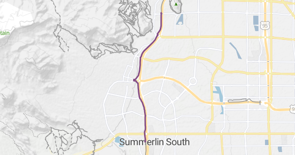 Summerlin Parkway Mountain Biking Trail - Las Vegas, NV