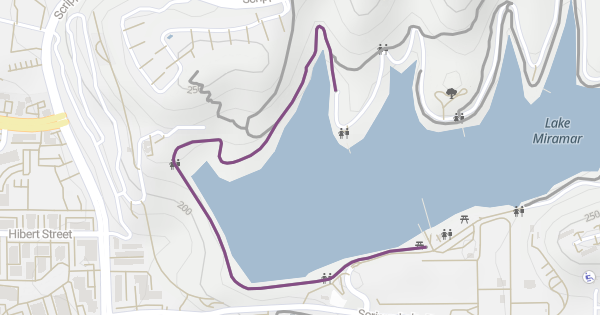 Lake Miramar Loop Multi Trail - Poway, California