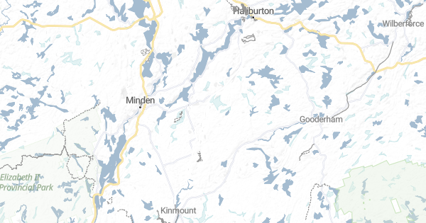 Haliburton County Rail Trail Multi Trail - - Ontario