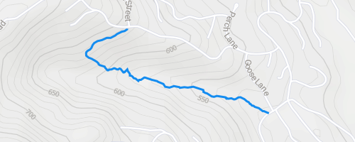 Inlet Trail Mountain Biking Trail - Willits, California