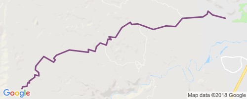 Apex Mine Road Mountain Biking Trail - St. George, Utah