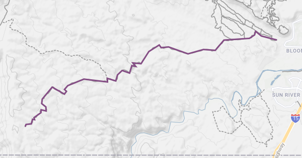 Apex Mine Road Mountain Biking Trail - St. George, Utah