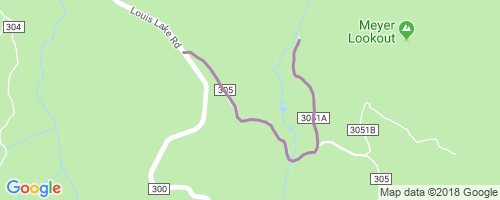 Burnt Gulch Road Mountain Biking Trail - Lander, Wyoming