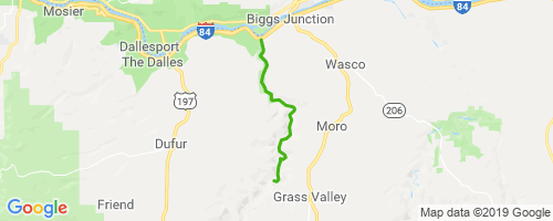 Deschutes River Rail Trail Mountain Biking Trail - Mt. Hood, OR