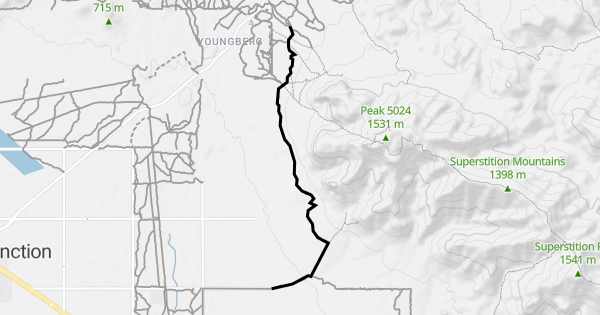 AZT/BP - Jacob's Crosscut Trail Multi Trail - Apache Junction