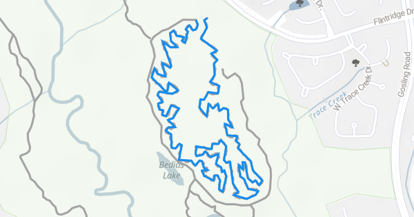 Bike Loop Trail Mountain Biking Trail - The Woodlands