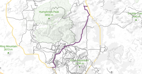 FR 420/Schultz Pass Road Multi Trail - Flagstaff, Arizona