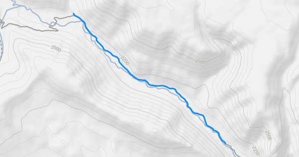 Dry Fork Flume, Middle Multi Trail - Vernal, UT
