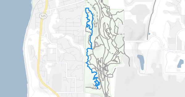 Japanese Gulch Ridge Loop Mountain Biking Trail - Mukilteo