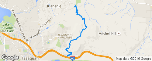 Grand Ridge Mountain Biking Trail - Issaquah, Washington