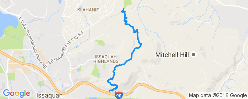 Grand Ridge Mountain Biking Trail - Issaquah, Washington