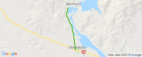 Alps 2 Ocean (Off-road section): Otematata to Benmore Dam Mountain ...