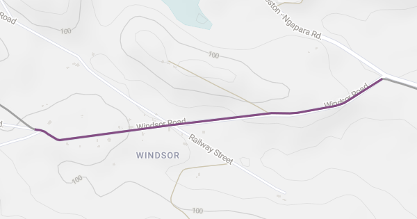 Alps 2 Ocean: Victoria Hill Road to A2O turnoff Mountain Biking Trail