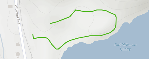 Fort Dickerson Quarry Greenway Mountain Biking Trail - Knoxville