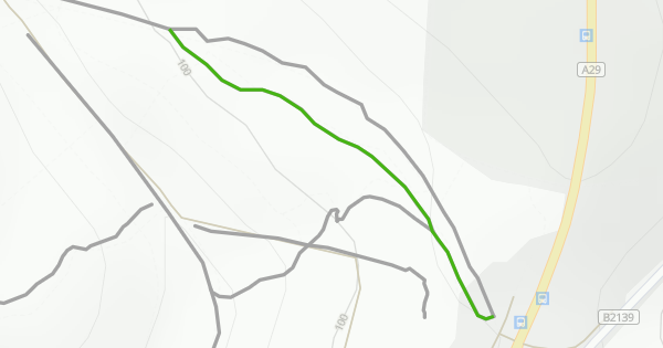 Whiteways First Single Track Mountain Biking Trail - Arundel