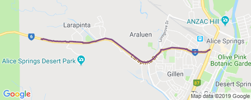 Larapinta (Town Path) Mountain Biking Trail