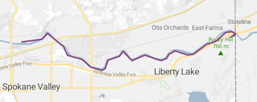 Spokane River Centennial Trail Multi Trail - Spokane, WA