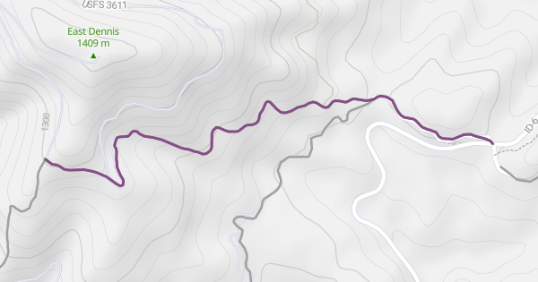 Palouse Divide Road Mountain Biking Trail - Potlatch
