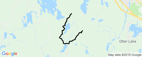 Hubley Big Lake Hiking Trail - Tantallon, Nova Scotia