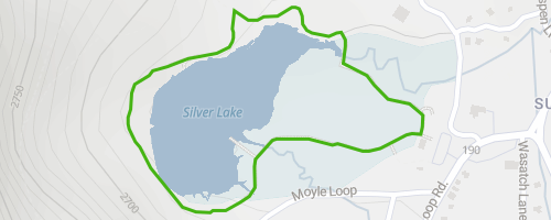 Brighton Silver Lake Hiking Trail - Brighton, Utah