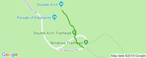 Double Arch Hiking Trail - Moab, Utah | Trailforks