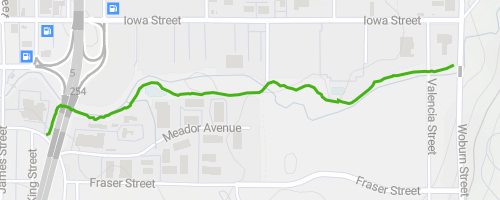 Whatcom Creek Trail Mountain Biking Trail - Bellingham