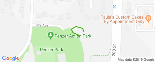 penzer park trail 02 Mountain Biking Trail - Langley