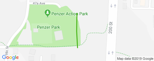 penzer park green trail Mountain Biking Trail - Langley