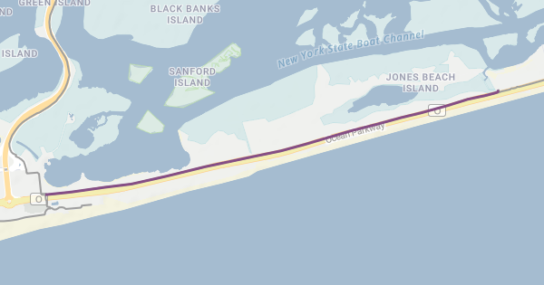 Ocean Parkway Bike Path Multi Trail - Merrick, New York